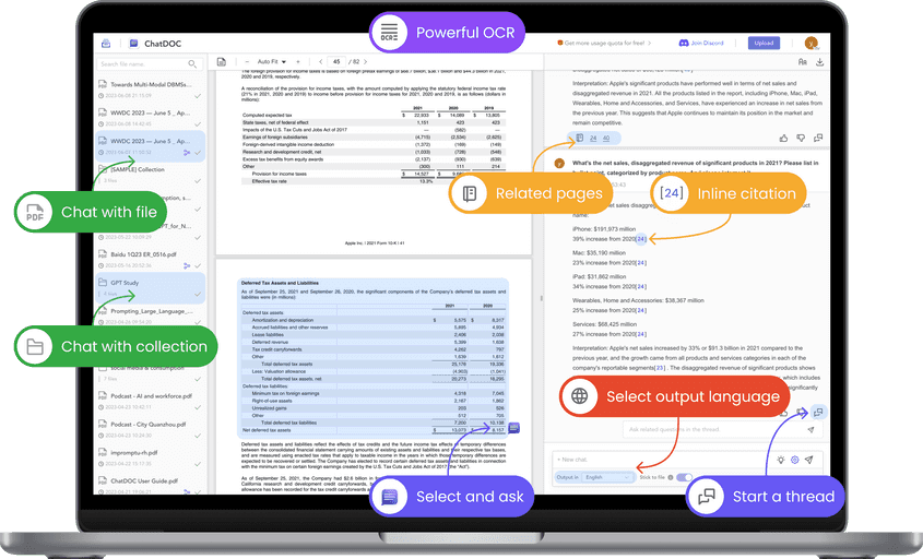 ChatDOC - Chat with your documents