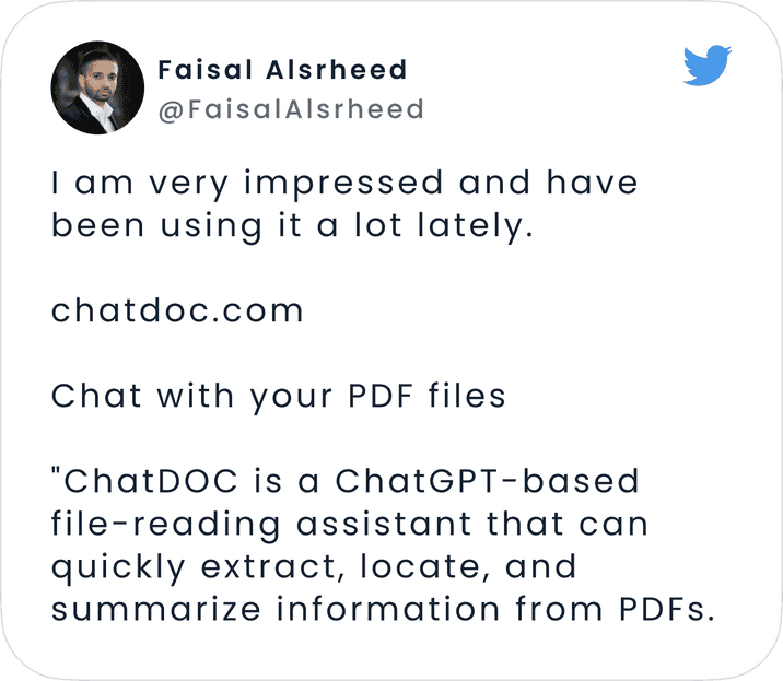 ChatDOC - Chat with your documents
